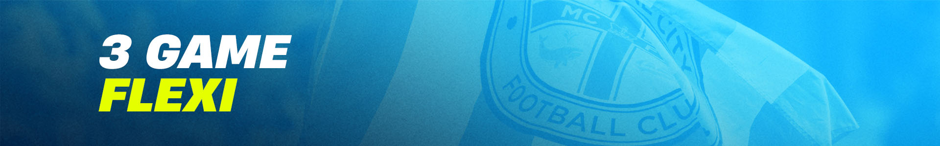 3 Game Flexi Membership - Melbourne City